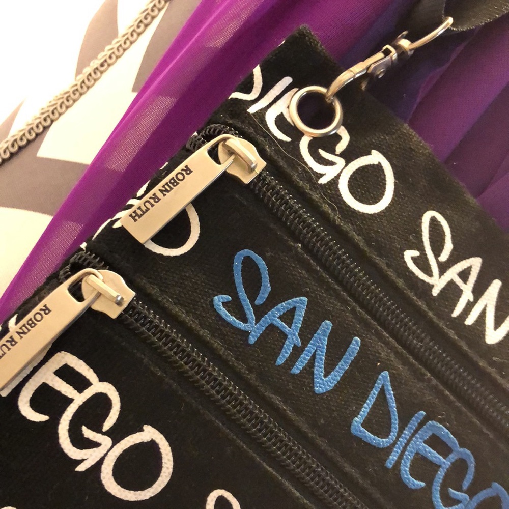 Robin Ruth San Diego Crossover Purse Satchel - Gem